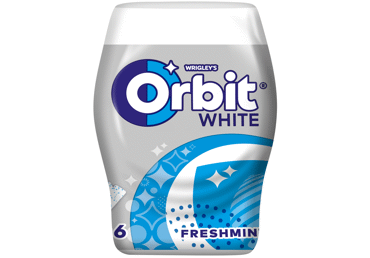 Košļ.gumija White Freshmint ORBIT 64g | BARBORA