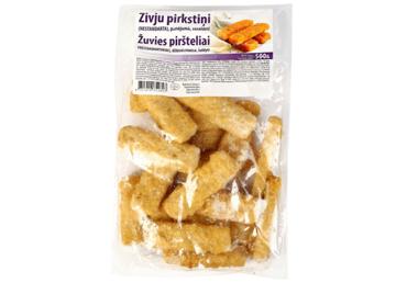 Balto zivju filejas pirkstiņi 500g | BARBORA