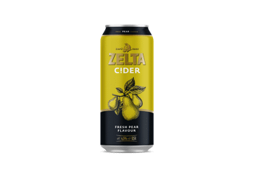 Alus dz.ZELTA Cider bumb.4,5% 0,5L sk.D | BARBORA